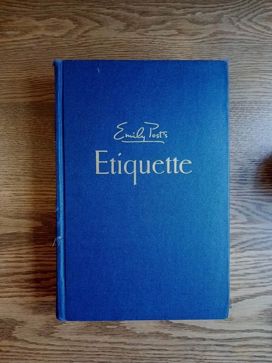 Emily Post Etiquette Book