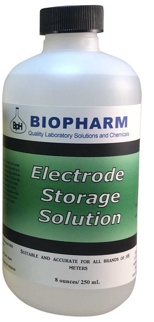 Biopharm Ph/orp Electrode Storage Solution 8 Oz 250 Ml Suitable for All ...