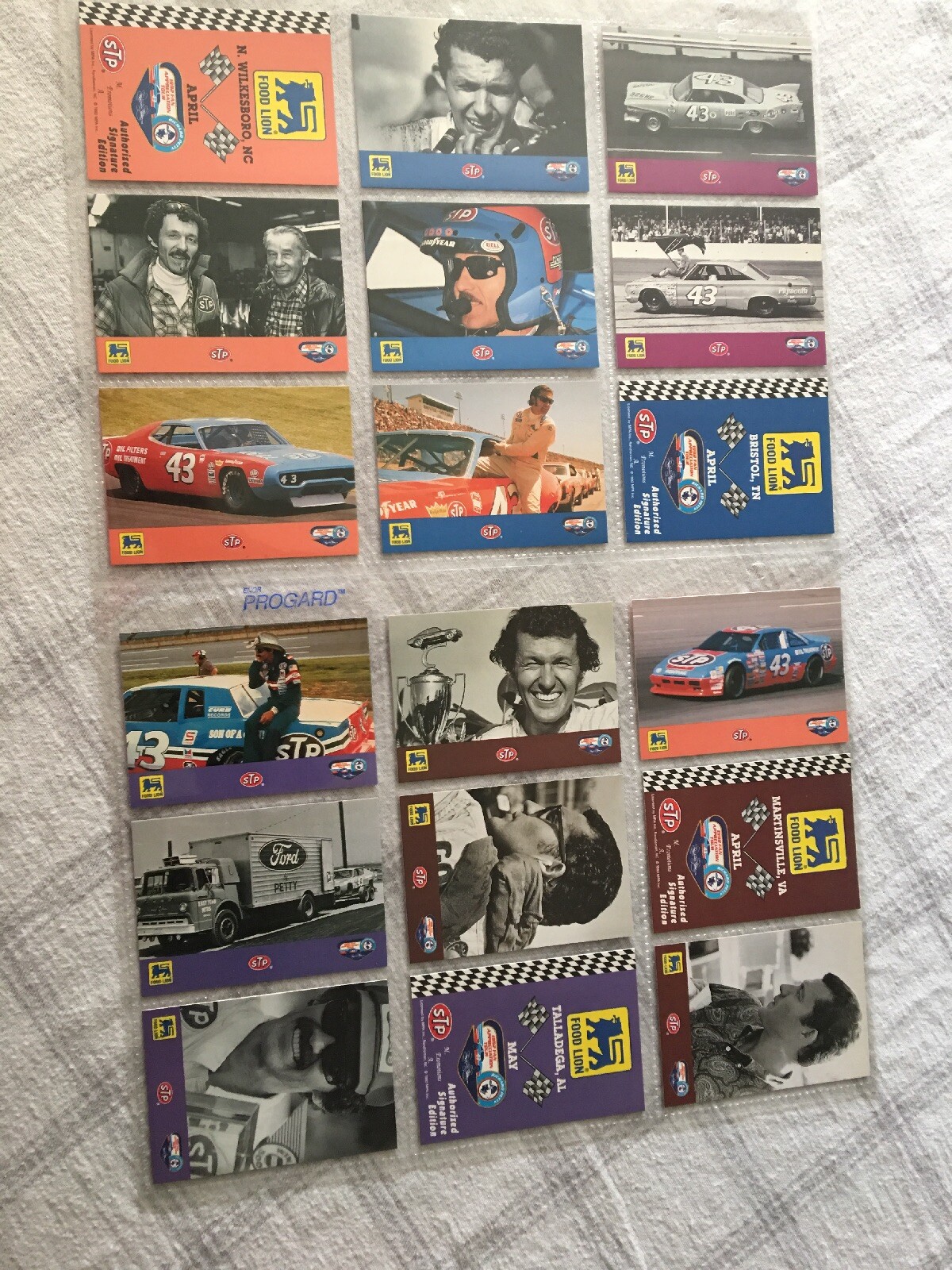 RICHARD PETTY'S 116 Card Lot from"1992 Fan Appreciation Tour" by Food ...
