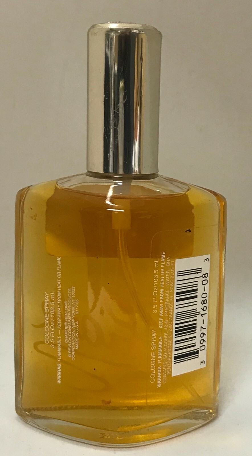 3 Original 90s Charlie Revlon Cologne Spray 3.5 oz unboxed Price ...