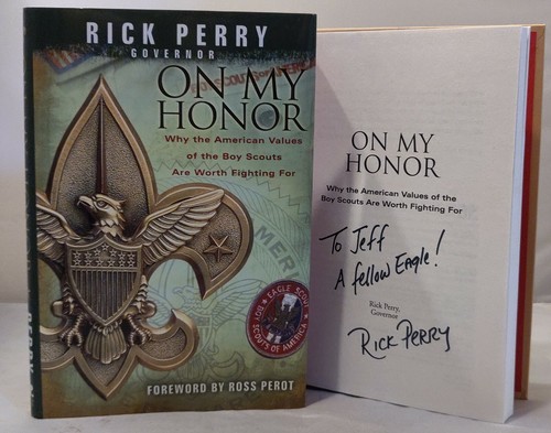 On My Honor By Governor Rick Perry SIGNED Autograph Hardcover Book | eBay