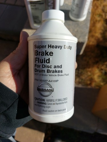 GENUINE OEM Brake Fluid Dot 3 (12 fl. oz) 999MP-A4100P for Infiniti ...