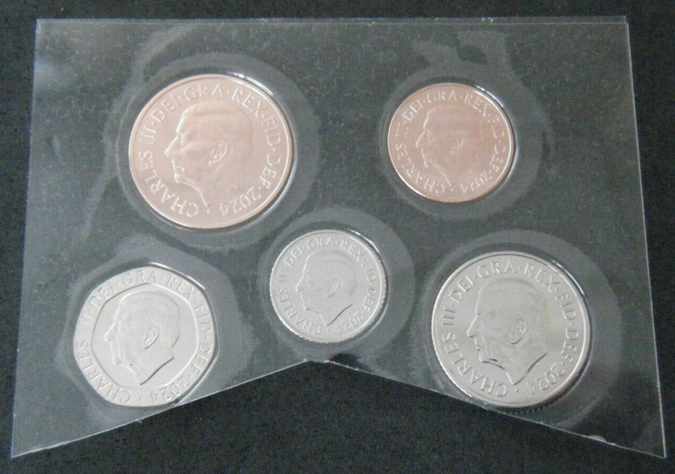 2024 Royal Mint Definitive BUNC 5 Coin Set From 1p to 20p | eBay UK
