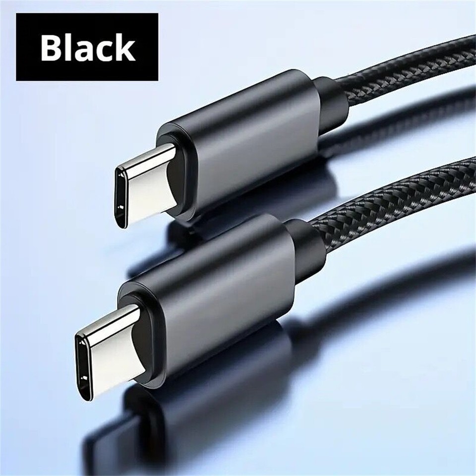Braided USB C Type-C Cable Charging Data SYNC Charger Cable Cord 3/6 ...