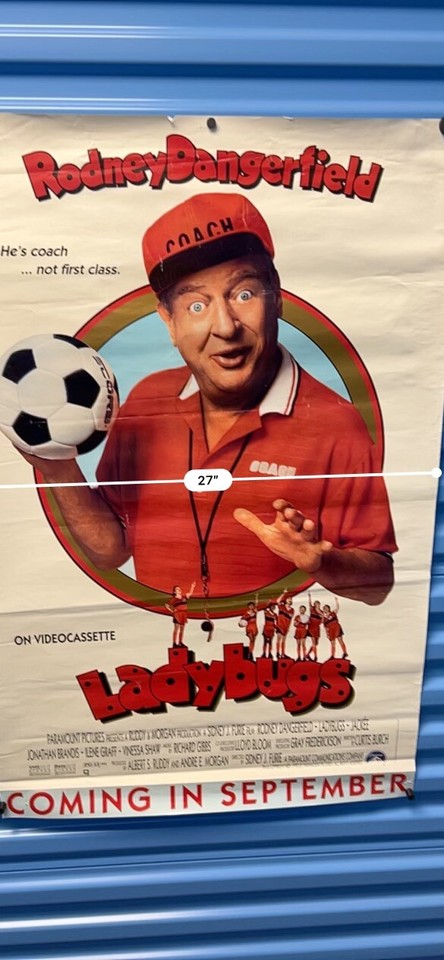 Vintage Ladybugs Movie Poster Original 27 x 40 Rodney Dangerfield 1992 ...