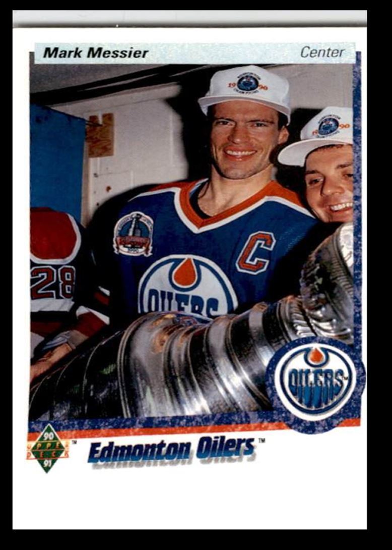 1990-91 Upper Deck Mark Messier Edmonton Oilers #44 | eBay