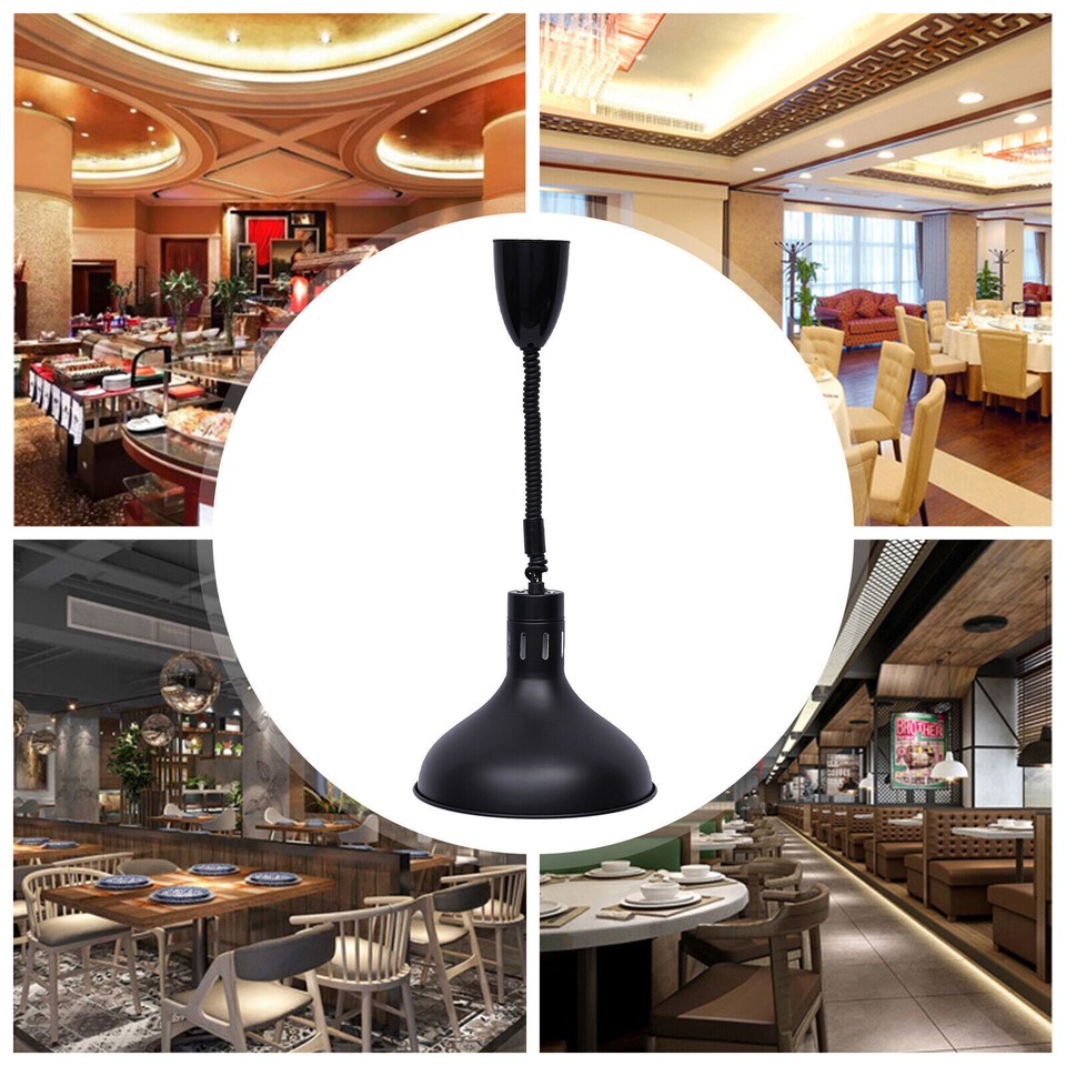 Food Heat Lamp Commercial Food Warmer Lamp Food Heating Lamp 250W ...