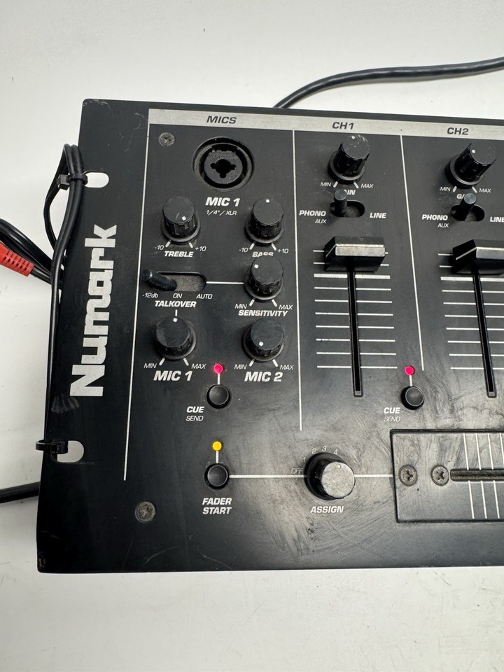 Numark CM 100 Professional 19" Mixer Audio Equipment Piece | eBay