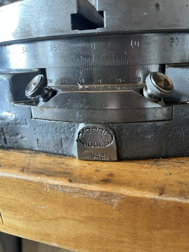 Moore Rotary Table Special Lab Grade High Precision | eBay