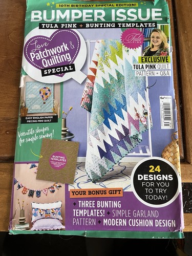 Love Patchwork And Quilting Magazine Tula Pink Special Edition Issue ...