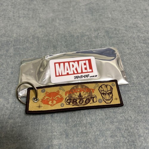 Rocket Raccoon Groot Marvel Keychain Flight Tag New | eBay