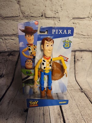 Disney Pixar Woody Action Figure, Posable Sheriff Character in ...
