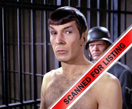 Leonard Nimoy STAR TREK SPOCK bare chested with green blood 8X10 PHOTO ...