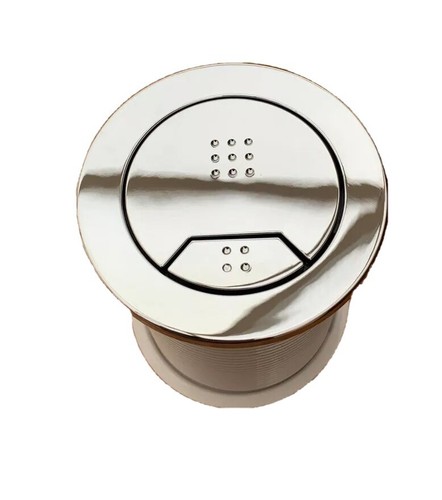 Tavistock Vortex Dual Flush Air Push Button Cistern Toilet Pneumatic ...