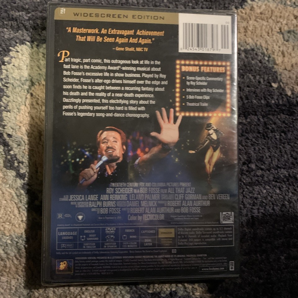 All That Jazz Brand New DVD Roy Scheider 24543018797| eBay