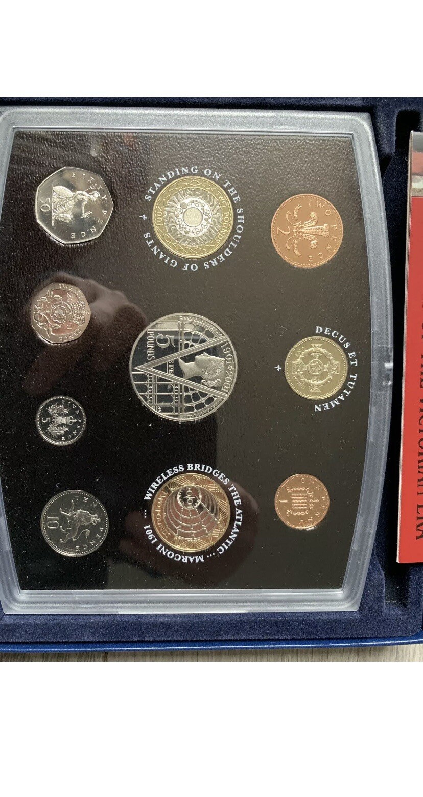 2001 Royal Mint UK Proof Coin Set | eBay