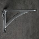 4.5" ANTIQUE CAST IRON VICTORIAN SHELF CISTERN BRACKET BLACK WHITE ...