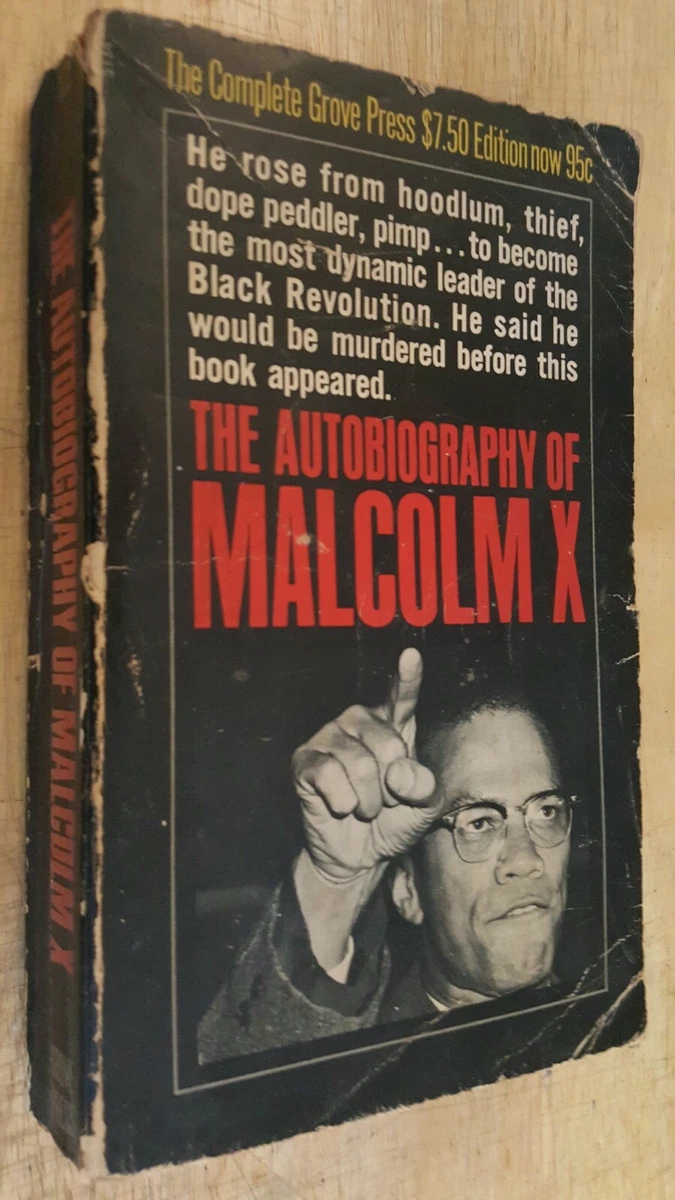 The Autobiography Of Malcolm X Book Cover