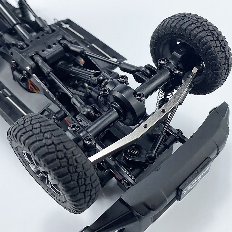 Metal Front Steering Rod Upgrade For Mini 4X4 Climbing Car Jimny Hilux ...