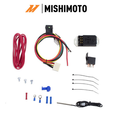 Mishimoto Adjustable 12V Electric Cooling Fan Controller Kit - Probe ...