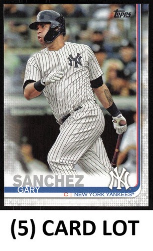 (5) CARD LOT - 2019 Topps #353 Gary Sanchez | eBay