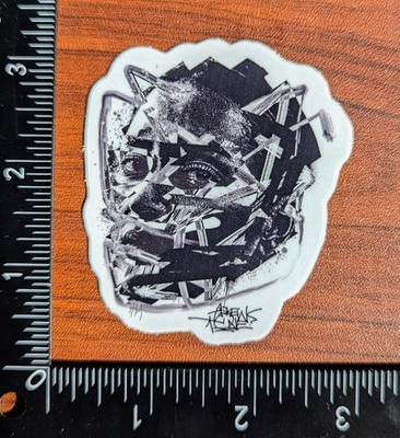 ASKEW ONE Face 2 Vinyl Sticker Graffiti Street Slap Urban Obey | eBay