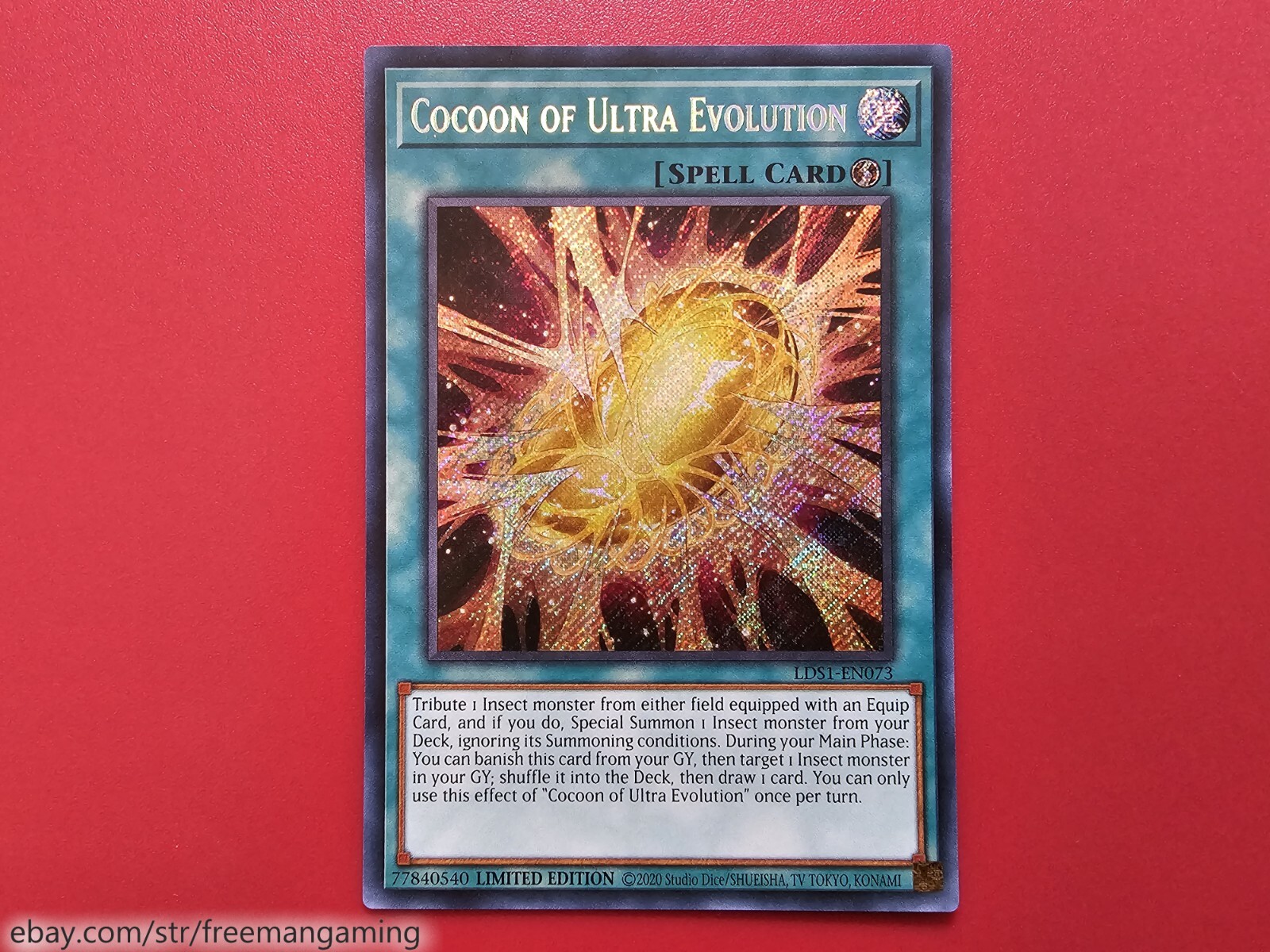 Yugioh Weevil Underwood Deck 41 Cards Ultimate Great Moth Insect Queen ...