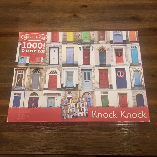 Melissa & Doug Knock Knock Front Door 1000 Piece Jigsaw Puzzle 100% ...