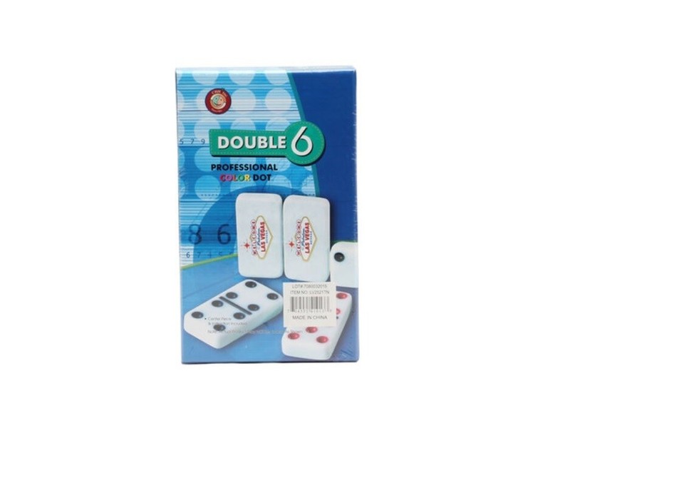 Dominoes Double 6 Color Dot White Tile Professional Size Welcome To Las ...