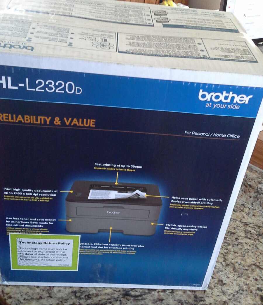 Brother HL-L2320D Mono Laser Printer for sale online | eBay