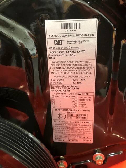 2019 CAT C4.4 124HP Tier 4 Final Diesel Engine – Brand New, Warranty | eBay