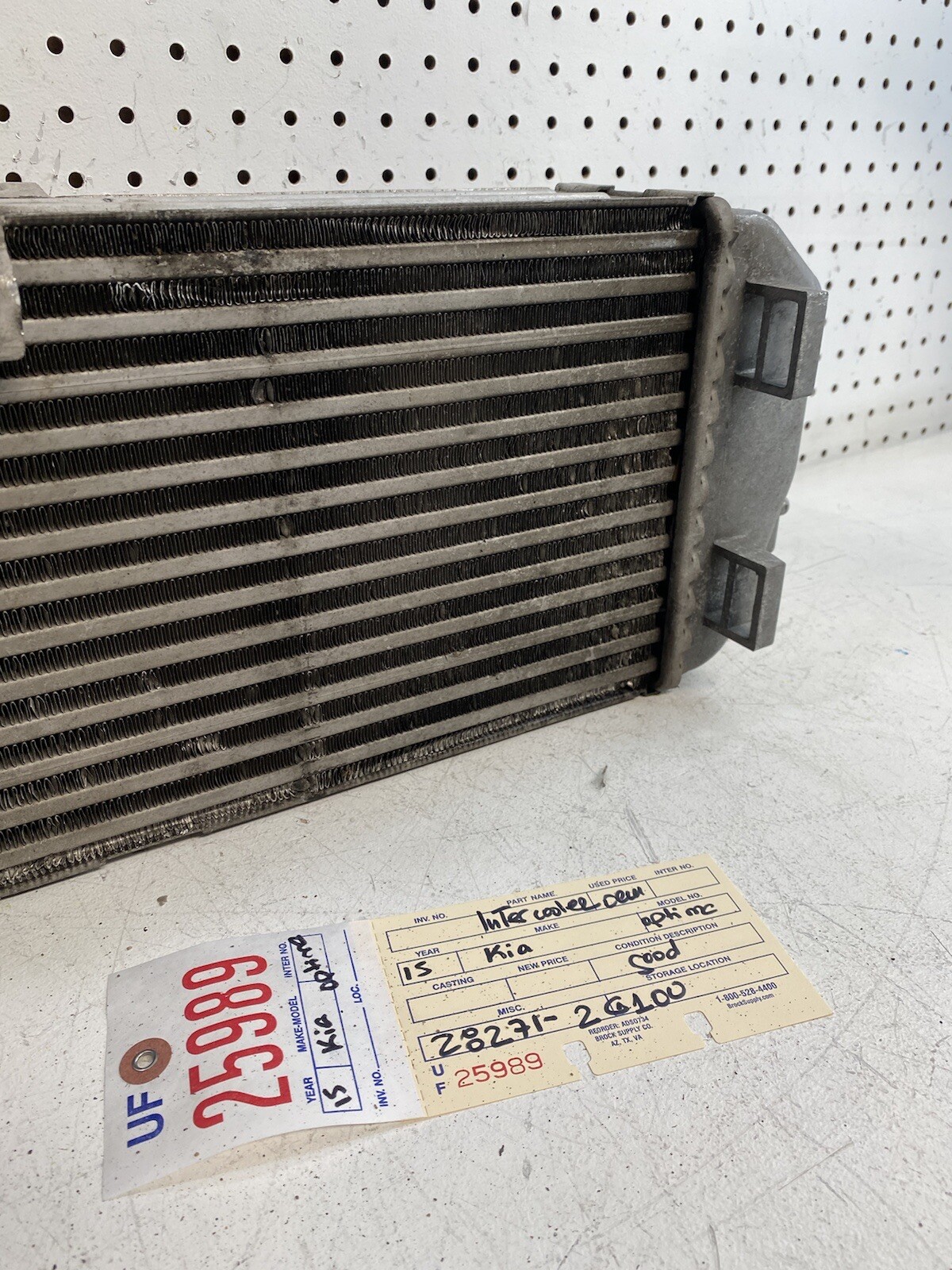 2011 2015 KIA OPTIMA TURBOCHARGER INTERCOOLER OEM 28271 2G100 | eBay