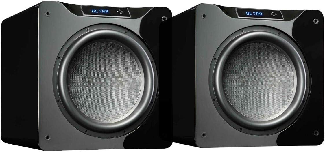 SVS SB16-Ultra 16" Powered Subwoofer -Gloss Black (Dual Subwoofers) | eBay