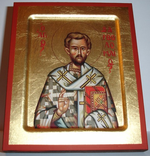 Ikone Hl.Apostel Bartholomäus Icon Ikona icône Saint Barthélemy Santo ...
