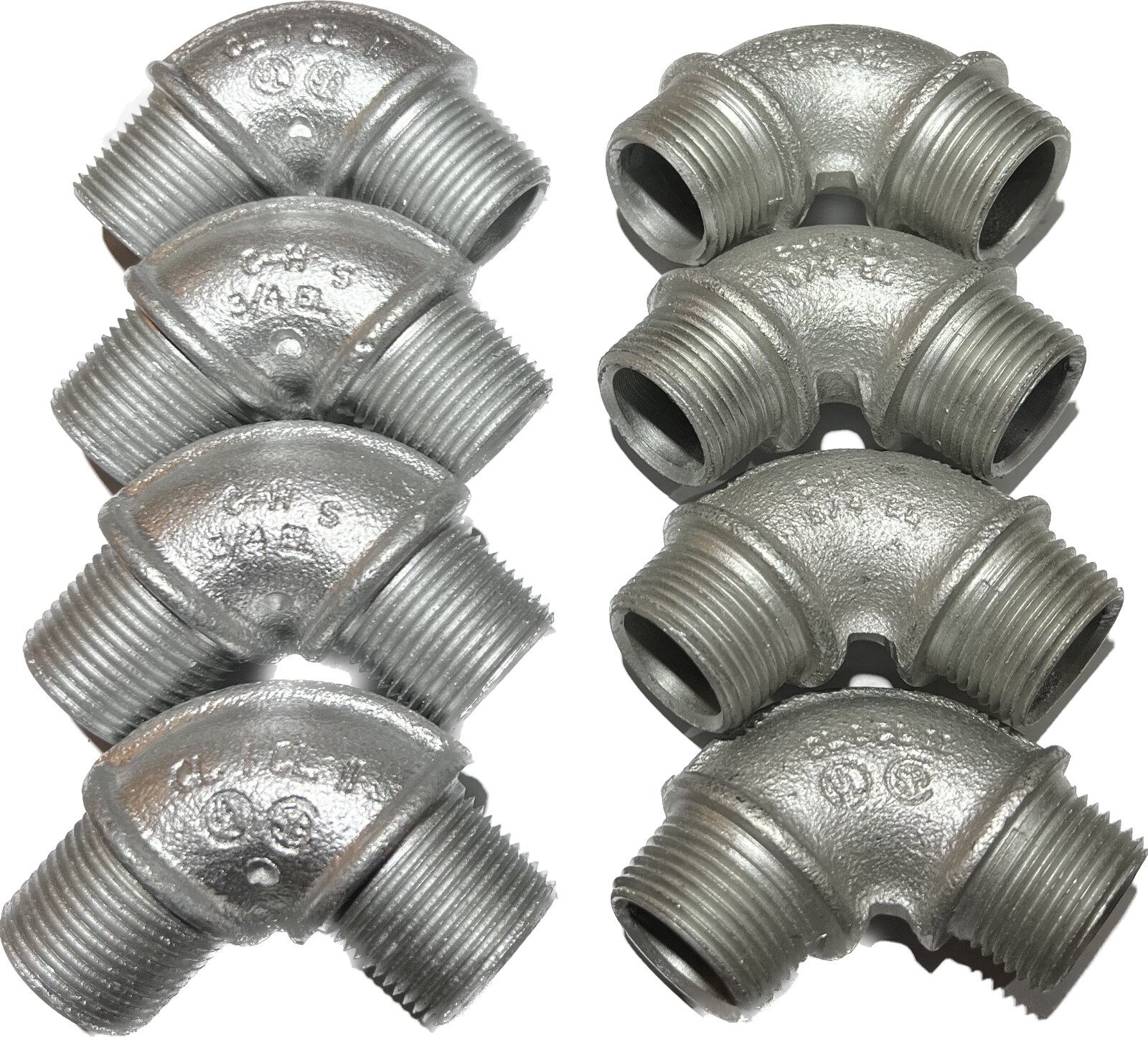 8-Count of El295 3/4' NPT Elbow Fitting by Eaton C&H | eBay