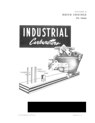 Identification Chart Marvel Schebler Industrial Carburetor Sec2 NOVO ...