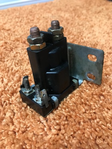 JOHN DEERE LT155 RIDING MOWER KOHLER CV15S STARTER SOLENOID WITH ...