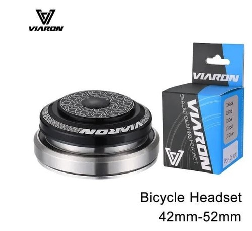 Black Integrated Tapered Headset IS42/28.6 IS52/40 FITS FSA No.42 C-40 ...