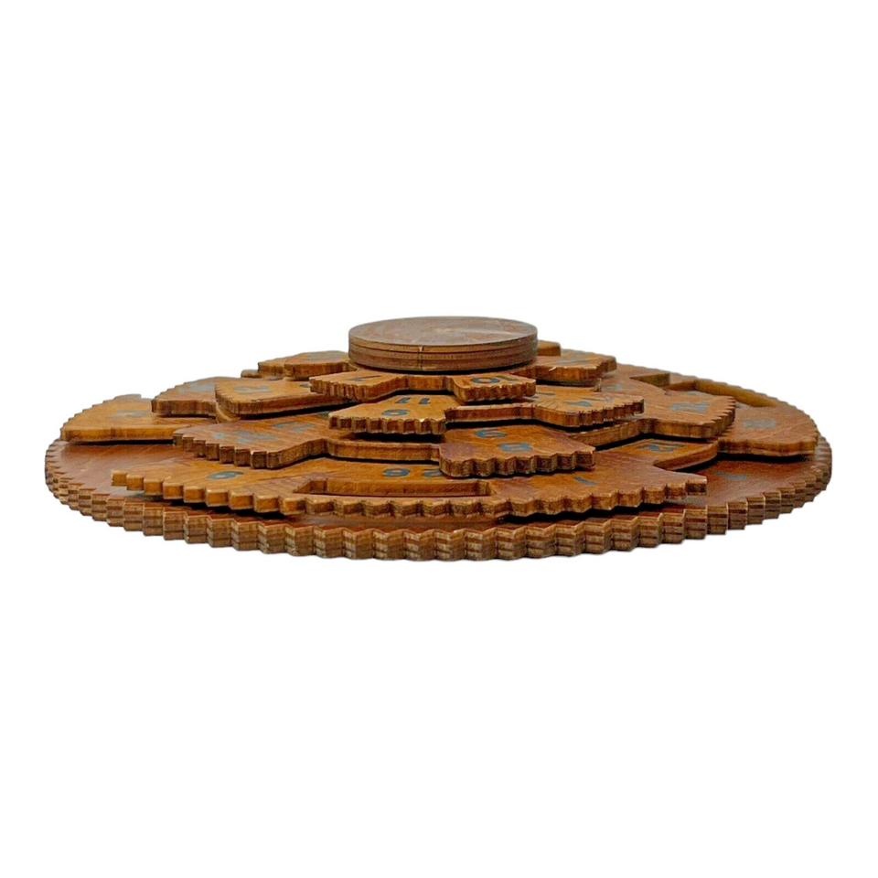 Greek Computer Wooden True Genius Brainteaser brain twister difficult ...