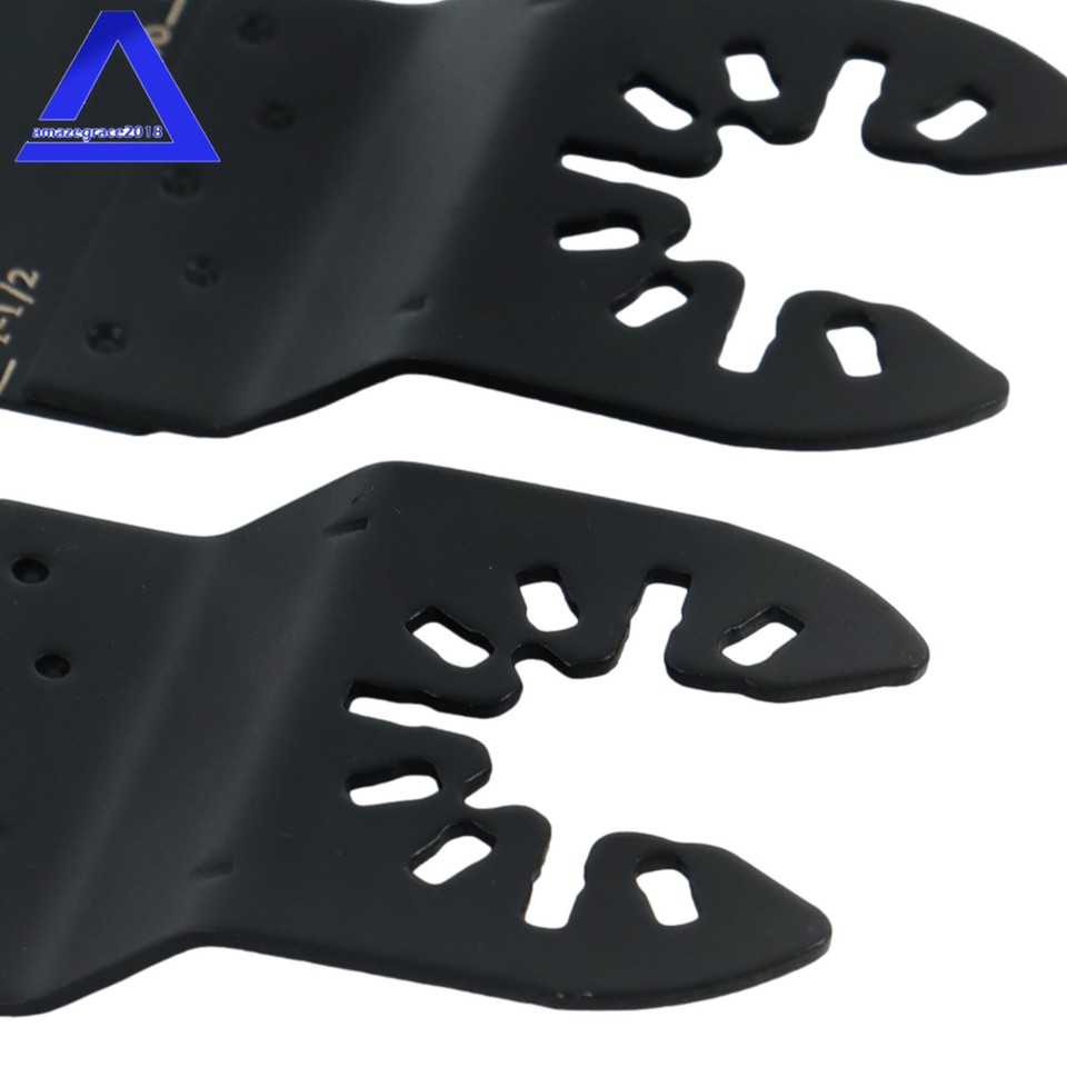12 Pcs 3 Types Oscillating Saw Blades Metal Cutting Multi Tool Blades ...
