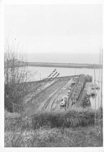 1973 BARRY PIER Train Station & Dock Photograph Wales Railway 256 | eBay UK