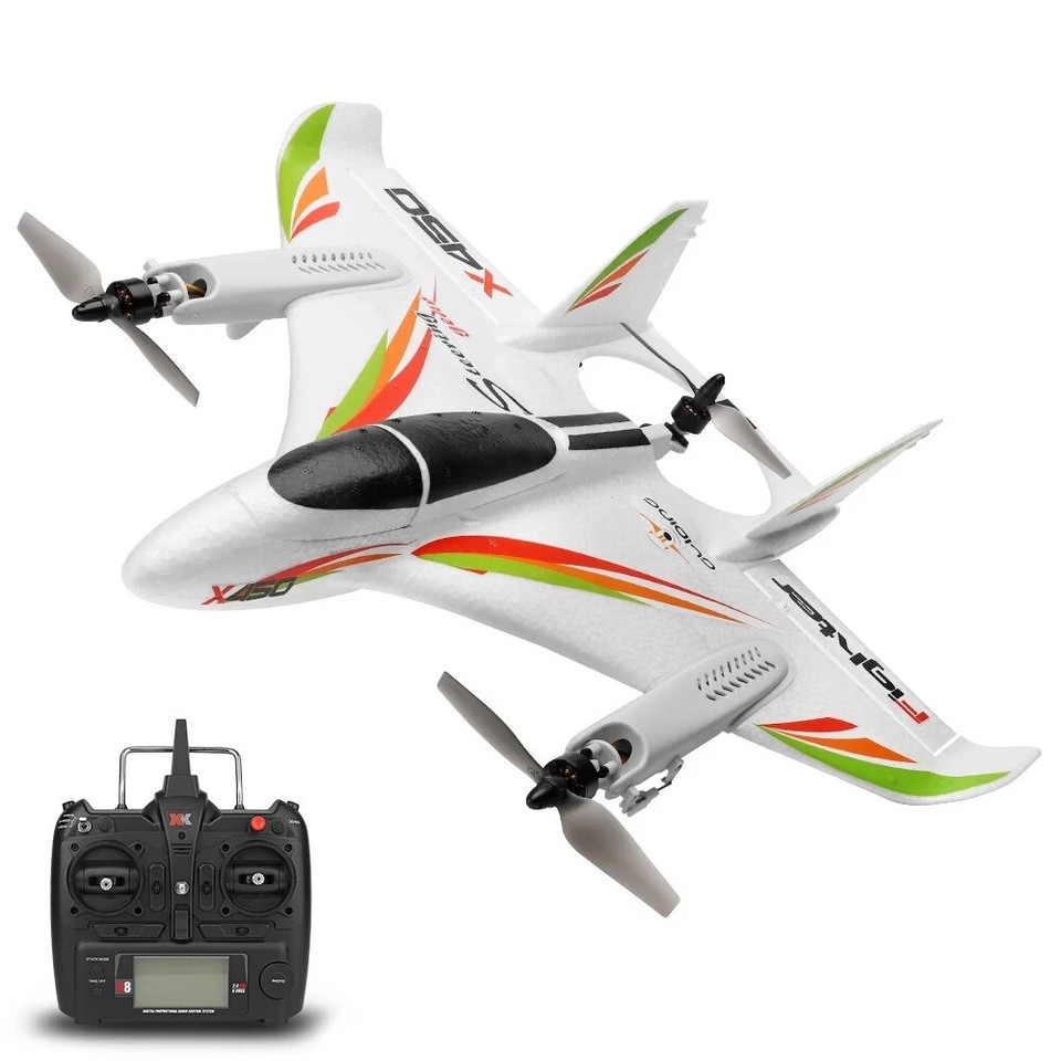 RC Airplane Jet 6CH VTOL RTF Plane Sport Jet 3D flight mode aerobatic ...
