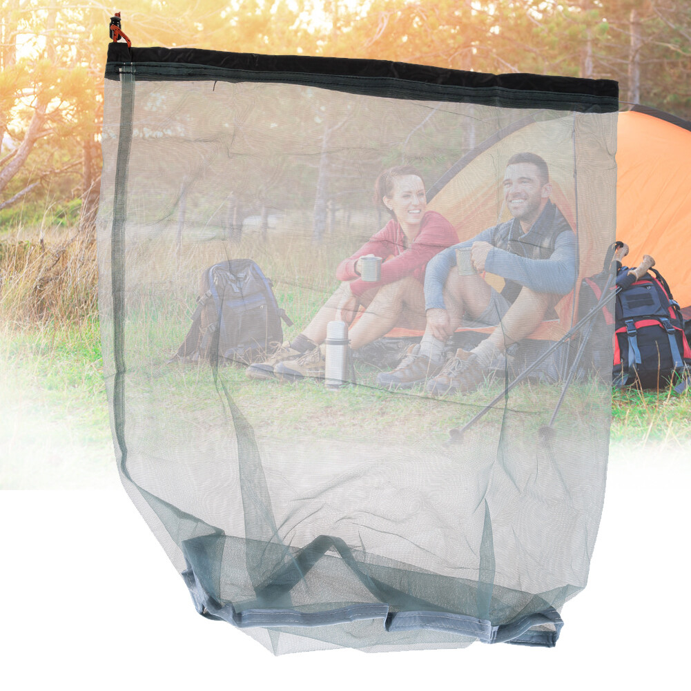 Tavel Camping Sports Ultralight Mesh Stuff Sack Drawstring Bag E | eBay