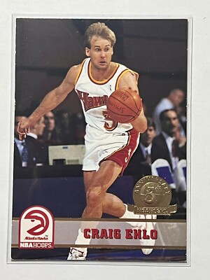 1993-94 NBA Hoops Craig Ehlo #301 5th Anniversary Atlanta Hawks | eBay