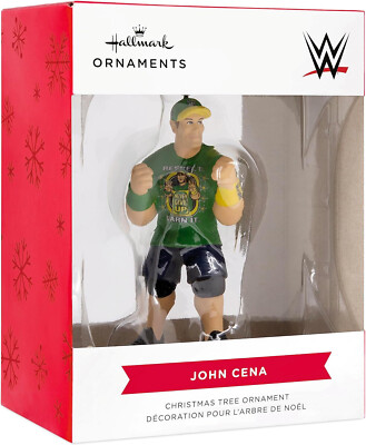 HALLMARK JOHN CENA ORNAMENT WWE WRESTLING CHRISTMAS TREE MAN CAVE GIFT ...