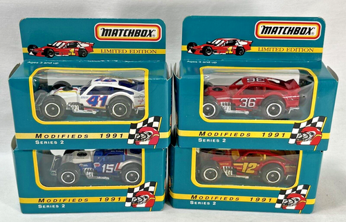 Matchbox 1991 Series 2 Modifieds Stefanik McLaughlin Hedgecock ...