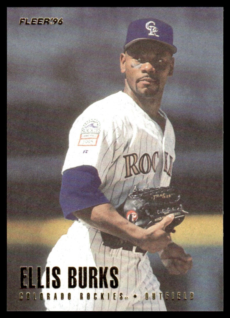 1996 Fleer #361 Ellis Burks Colorado Rockies | eBay