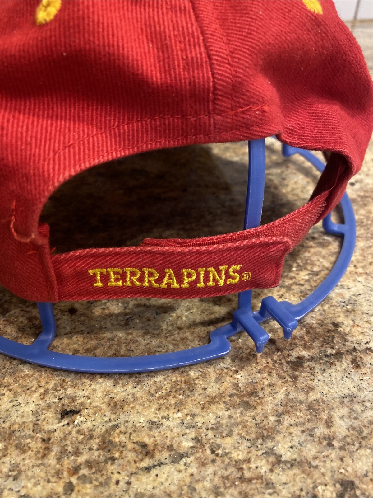 Vintage Maryland Terrapins Signatures Strapback Cap Hat 90's NCAA ...