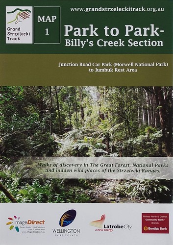 Grand Strzelecki Track Map 1 - Park to Park - Billy's Creek Section | eBay