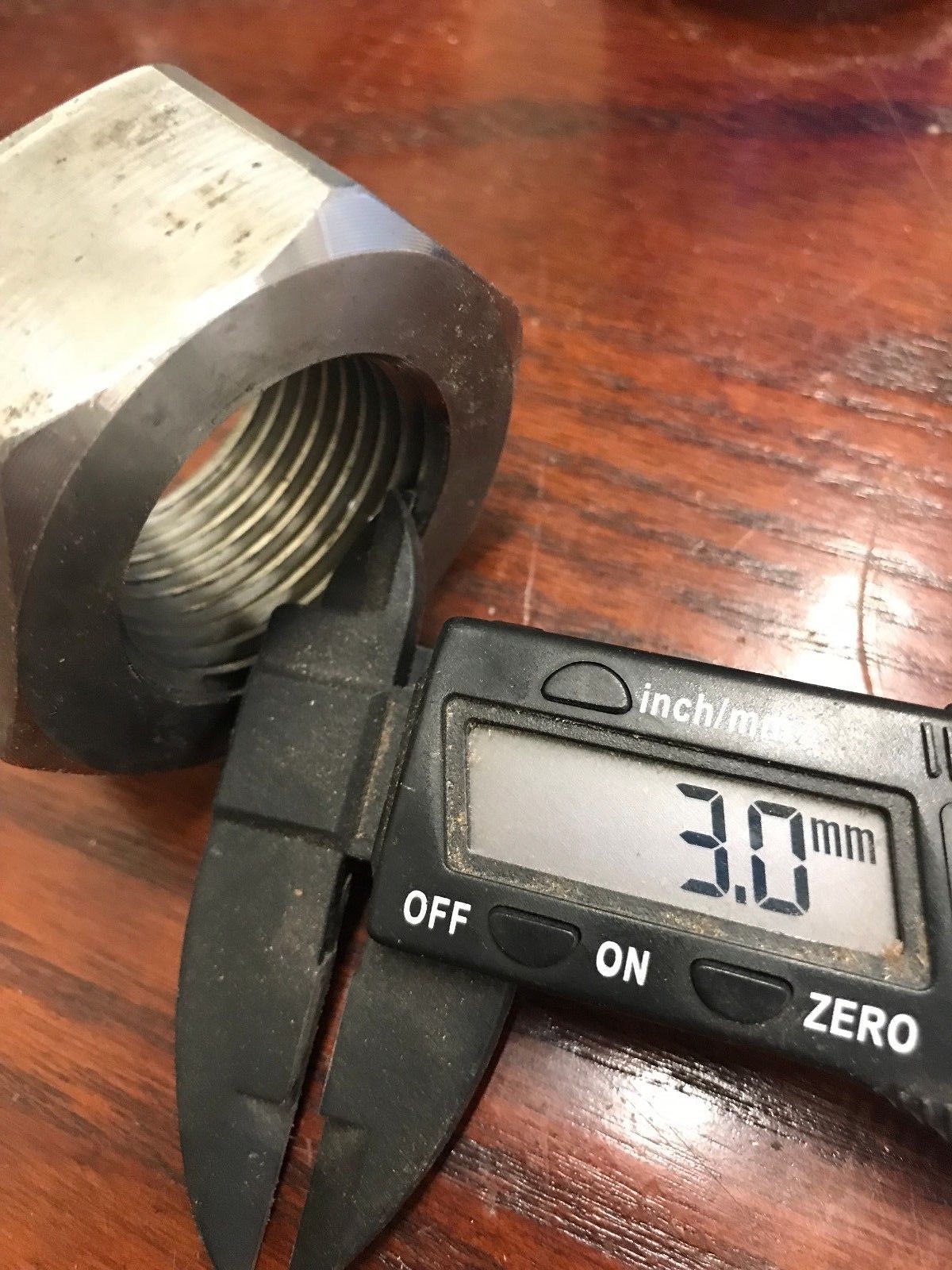 (Pack of 4) M36X3.0 Metric Hex Nut Steel 3mm pitch | eBay